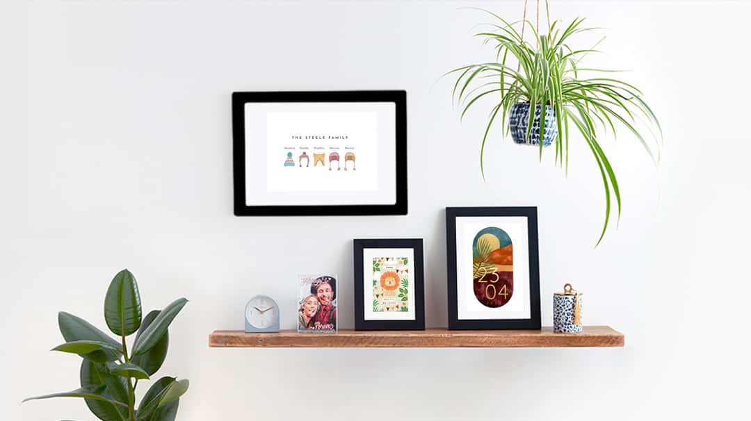 Personalised Framed Art Prints - Funky Pigeon