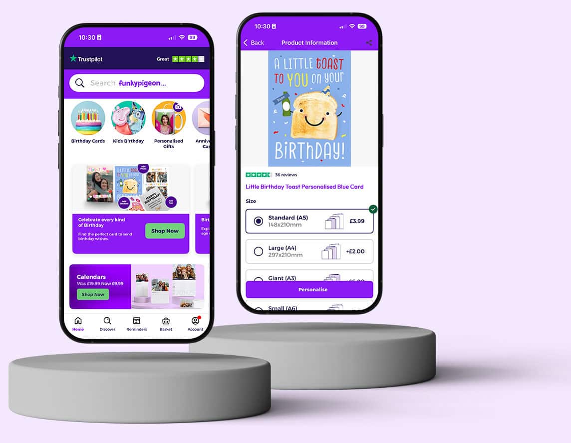 Funky Pigeon | Send Greeting Cards & Gifts Online