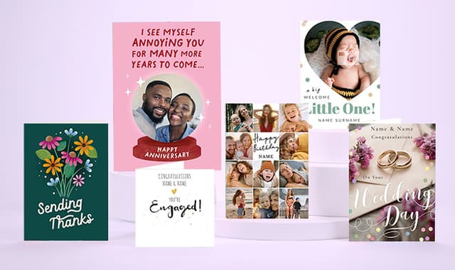 Personalised Greeting Cards - Funky Pigeon