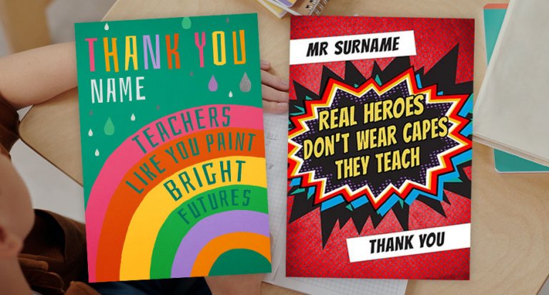 What to Write in a Teacher Thank You Card - Funky Pigeon Blog