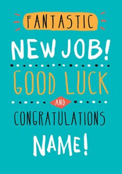 What to Write in a New Job Card - Funky Pigeon Blog