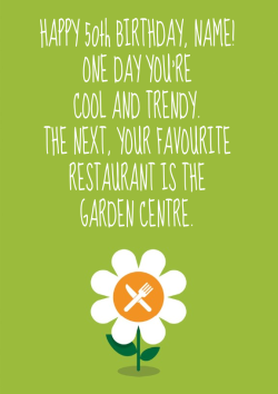 50th Birthday Card Messages: What To Write - Funky Pigeon Blog