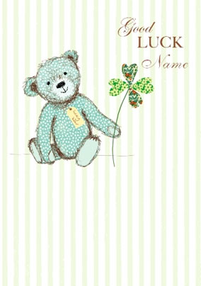 Woodmansterne - Good Luck Teddy | Funky Pigeon IE