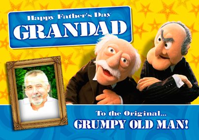 The Muppets - Father's Day Grumpy Grandad | Funky Pigeon
