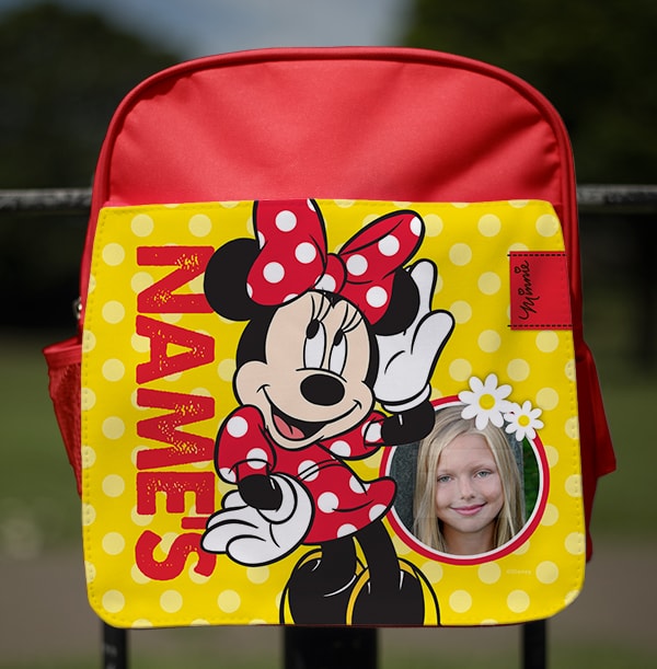 ZDISC Minnie Mouse Daisy Queen Backpack | Funky Pigeon