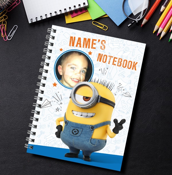 Minions - Cool Minion Notebook | Funky Pigeon IE