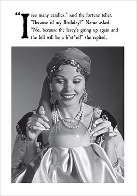 Topical Fortune Card | Funky Pigeon