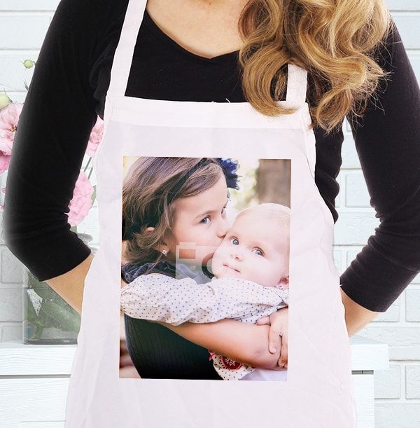 Full Photo Upload Personalised Apron | Funky Pigeon