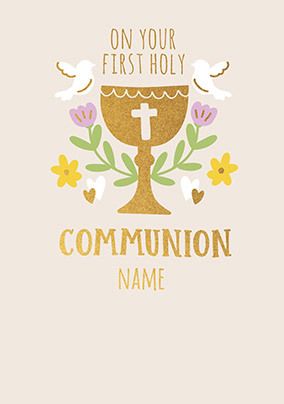 First Communion Cards For Boys