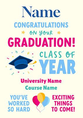 Class Of 2023 Graduation Card | Funky Pigeon