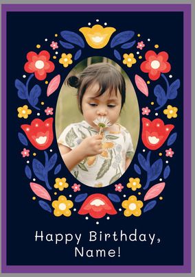 Kids Photo Birthday Cards - Add Your Pictures | Funky Pigeon