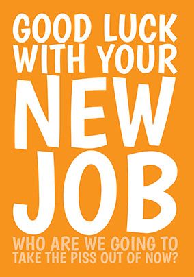 Rude Joke Good Luck Card | Funky Pigeon