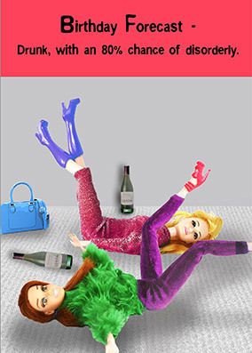 Birthday Forecast Card | Funky Pigeon