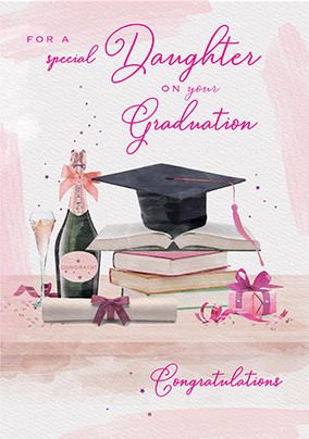 Daughter Graduation Congrats Card | Funky Pigeon