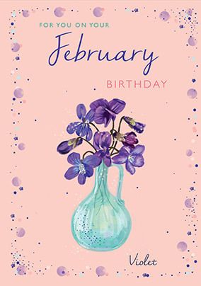 February Birthday Card | Funky Pigeon