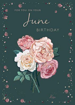June Birthday Card | Funky Pigeon