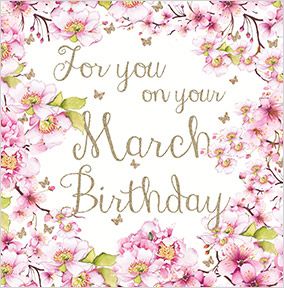 March Birthday Cards | Funky Pigeon