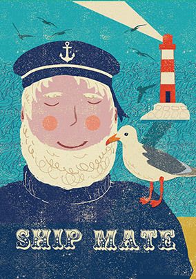 Ship Mate Card | Funky Pigeon