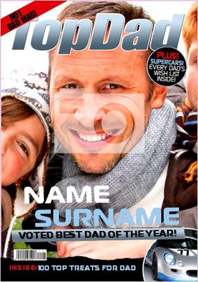 Spoof Magazine - Top Dad FD | Funky Pigeon