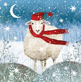 Christmas Sheep Card | Funky Pigeon